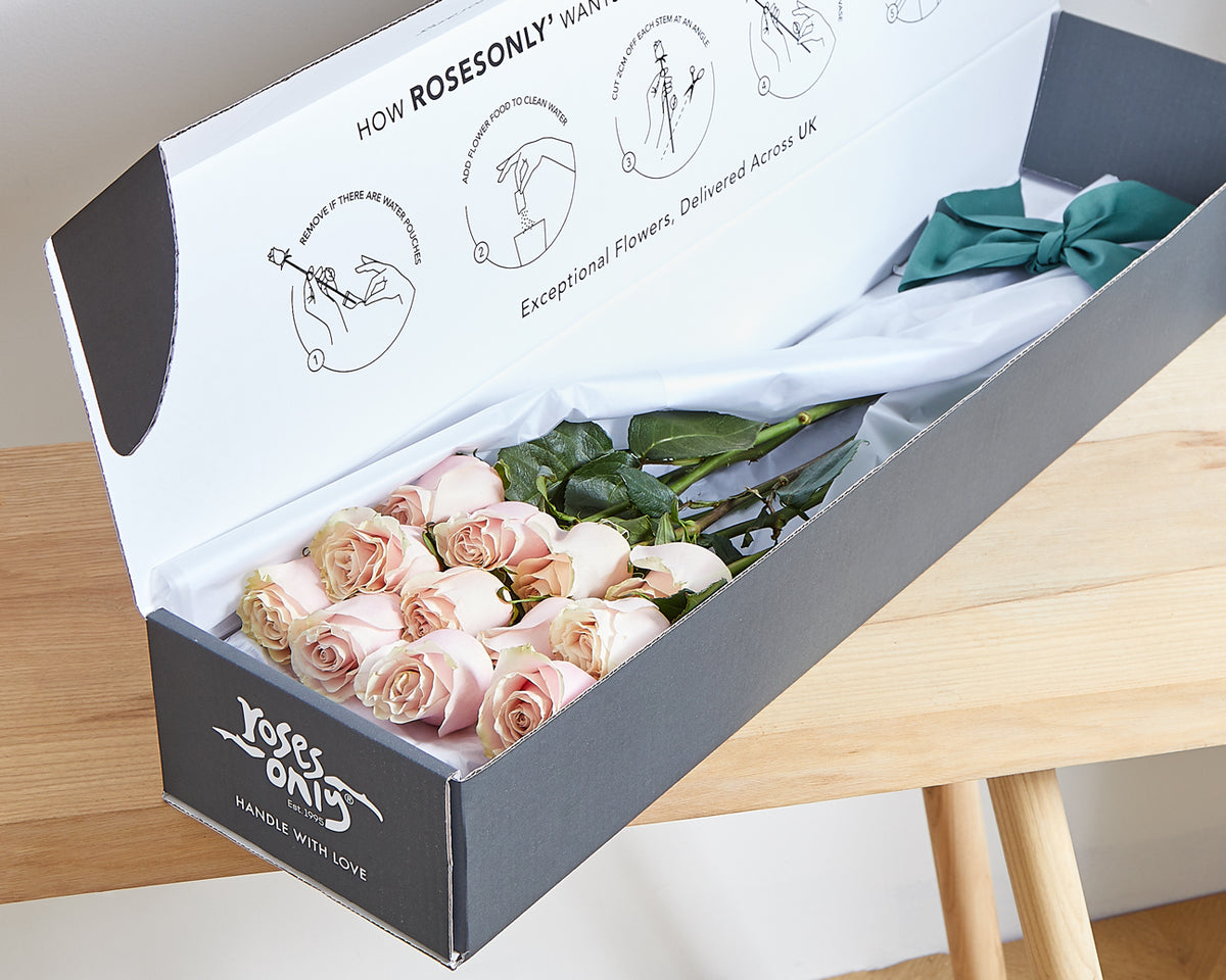 100 Pink Roses | Roses Only UK
